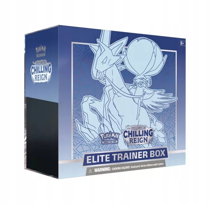 Pokemon TCG: SW&SH - Chilling Reign - Ice Rider Calyrex Elite Trainer ...