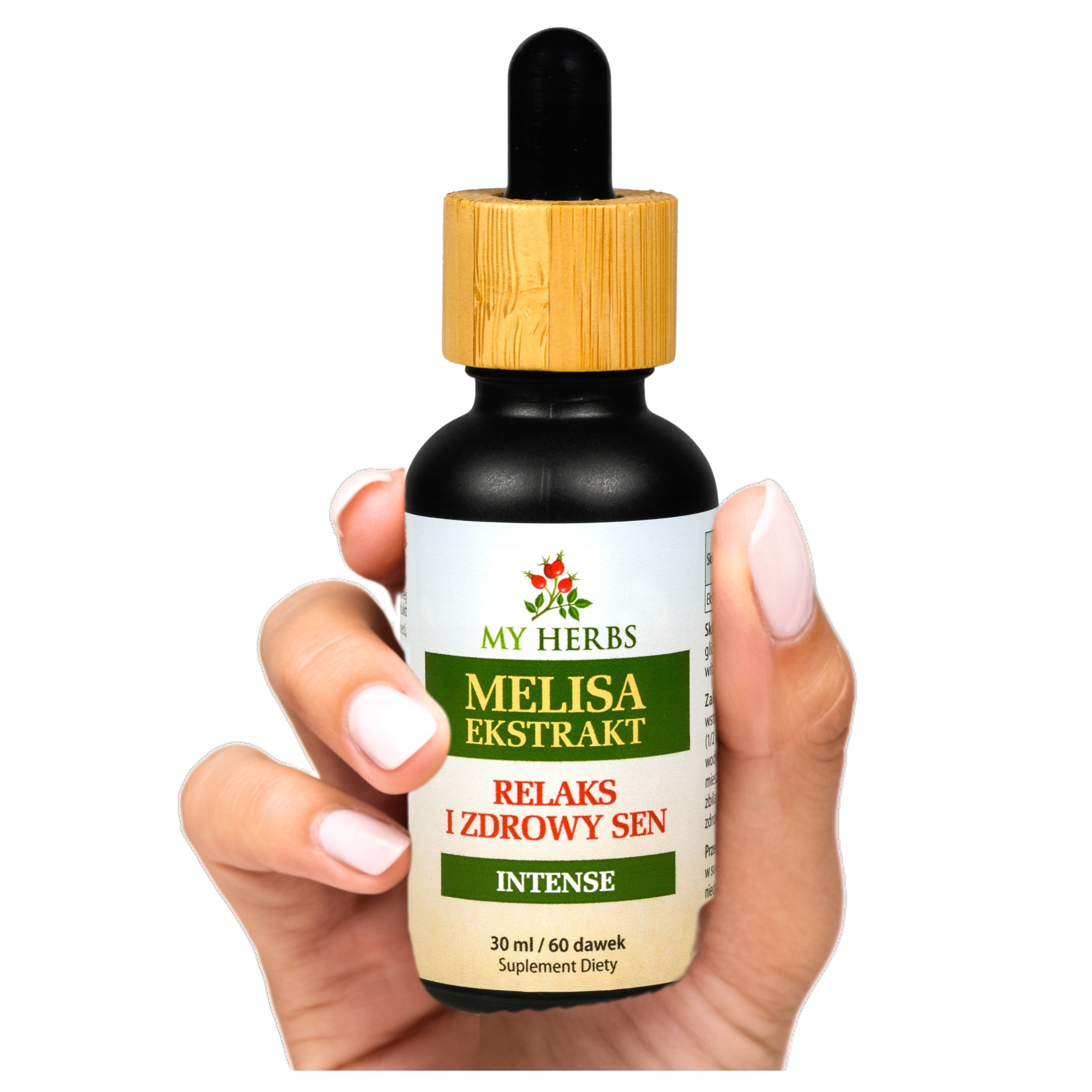 Ekstrakt melisy Bio Herbs krople 30 ml bezalkoholowy wegański ...