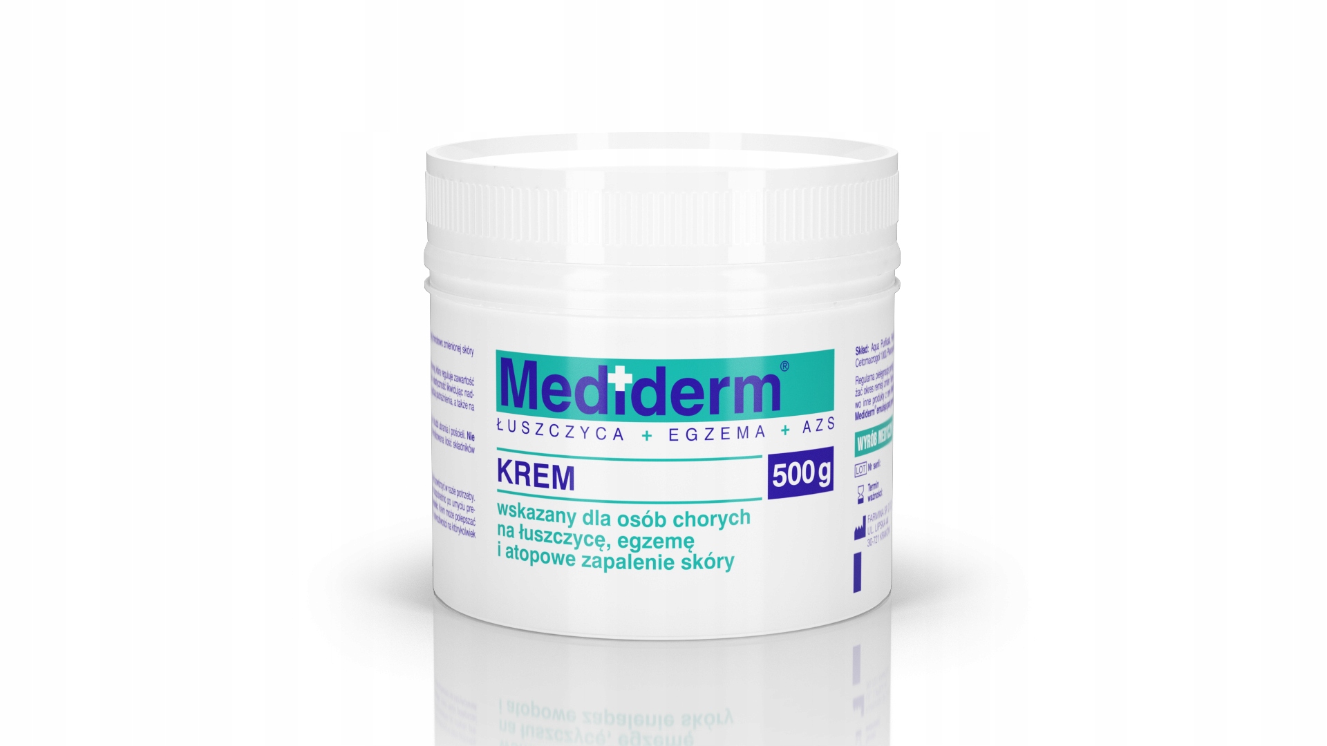 Mediderm krem emolient egzema łuszczyca AZS 500 g (5907529107904 ...