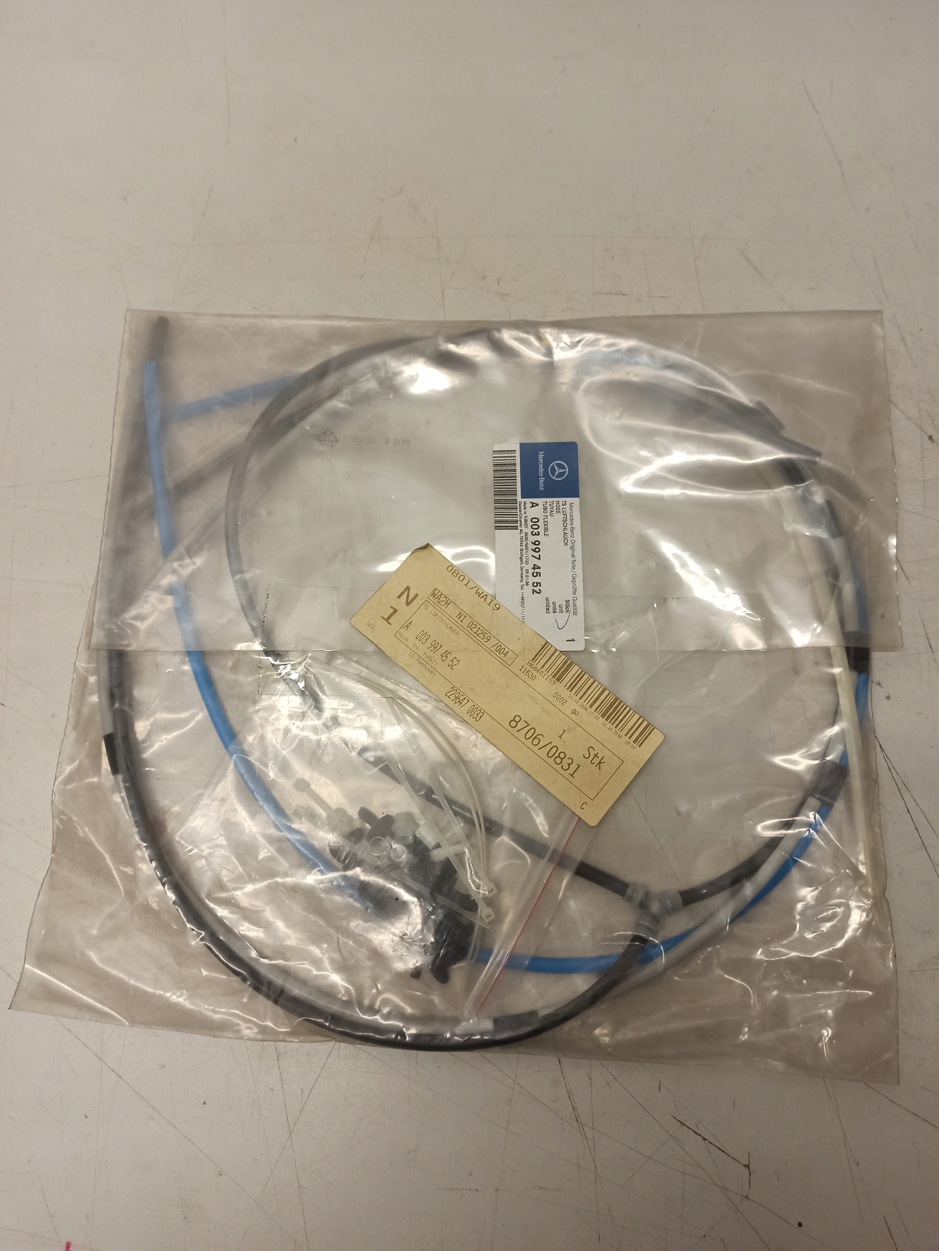 PRZEWÓD POWIETRZA FOTELA MERCEDES A0039974552 za 230.00PLN z Gorzów ...