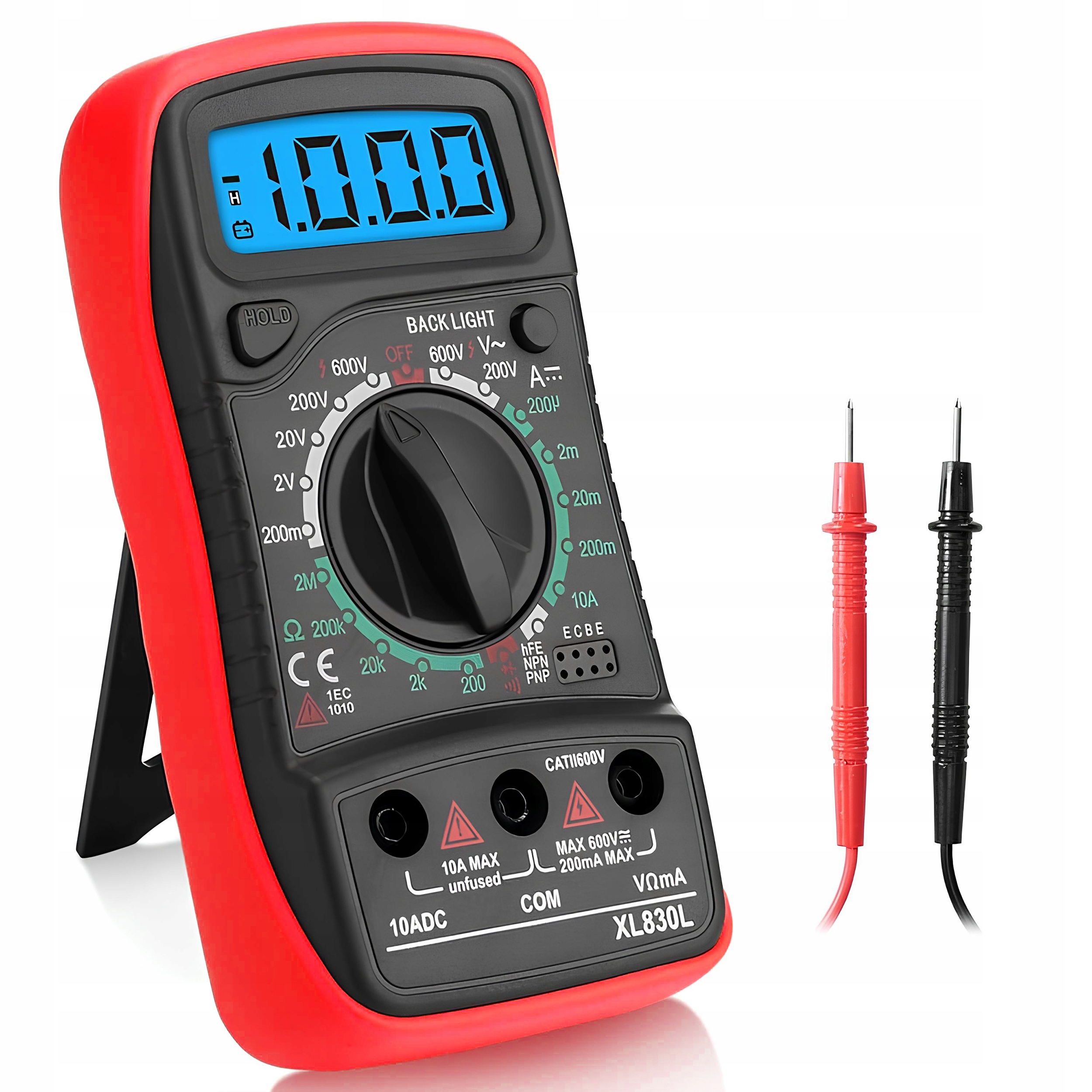 PROFESIONÁLNY DIGITÁLNY MULTIMETER NAPÄŤOVÉHO PRÚDU, UNIVERZÁLNY TESTER ...