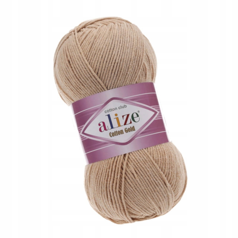 Alize Cotton Gold 262 Beżowy (100gr/330mt) (8697678042986) • Cena ...