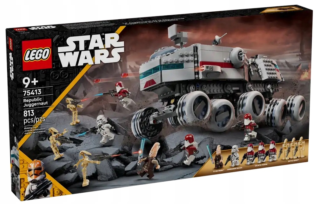 LEGO Star Wars 75413 Czołg Republiki Juggernaut (5702017817637) • Cena ...