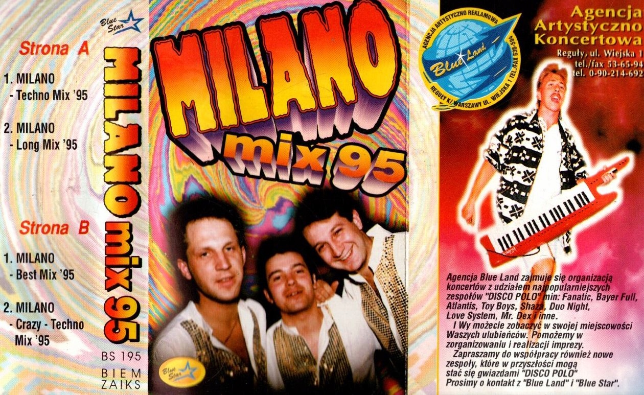 Milano Mix 95 kaseta 17373751545 - Sklepy, Opinie, Ceny w Allegro
