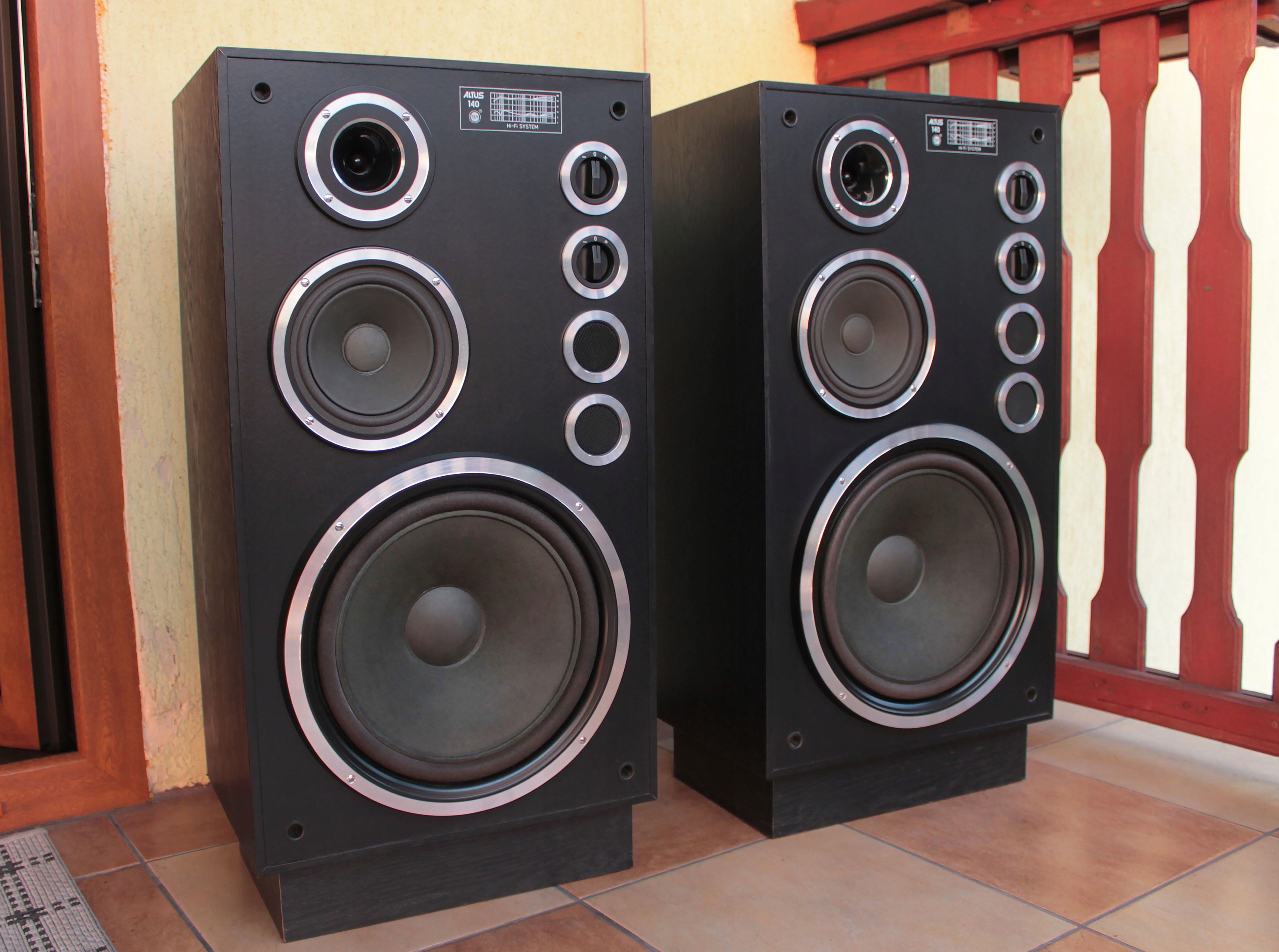 Tonsil Altus 140 Unitra kolumny głośniki metalowe blaszki pk2 - Sklep ...