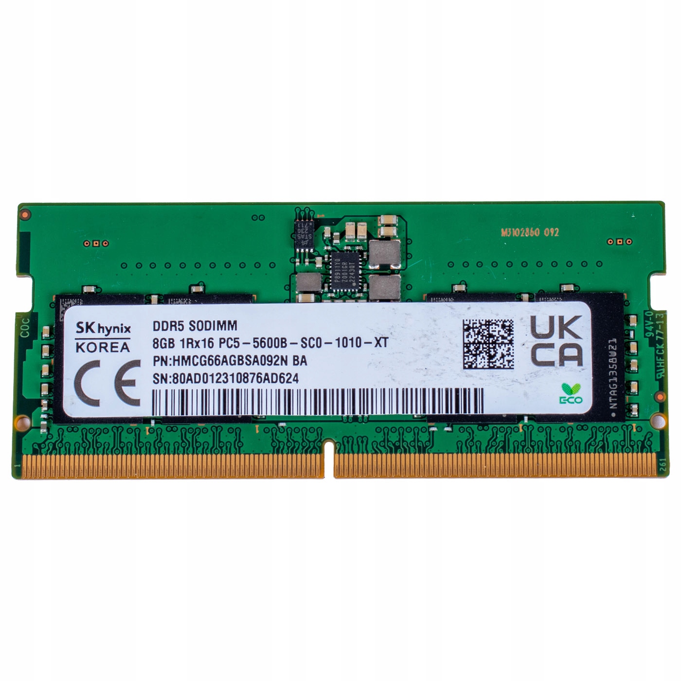 Kość RAM 8 GB SODIMM DDR5 PC5-5600B SK Hynix w Ochaby Wielkie - Sklep ...