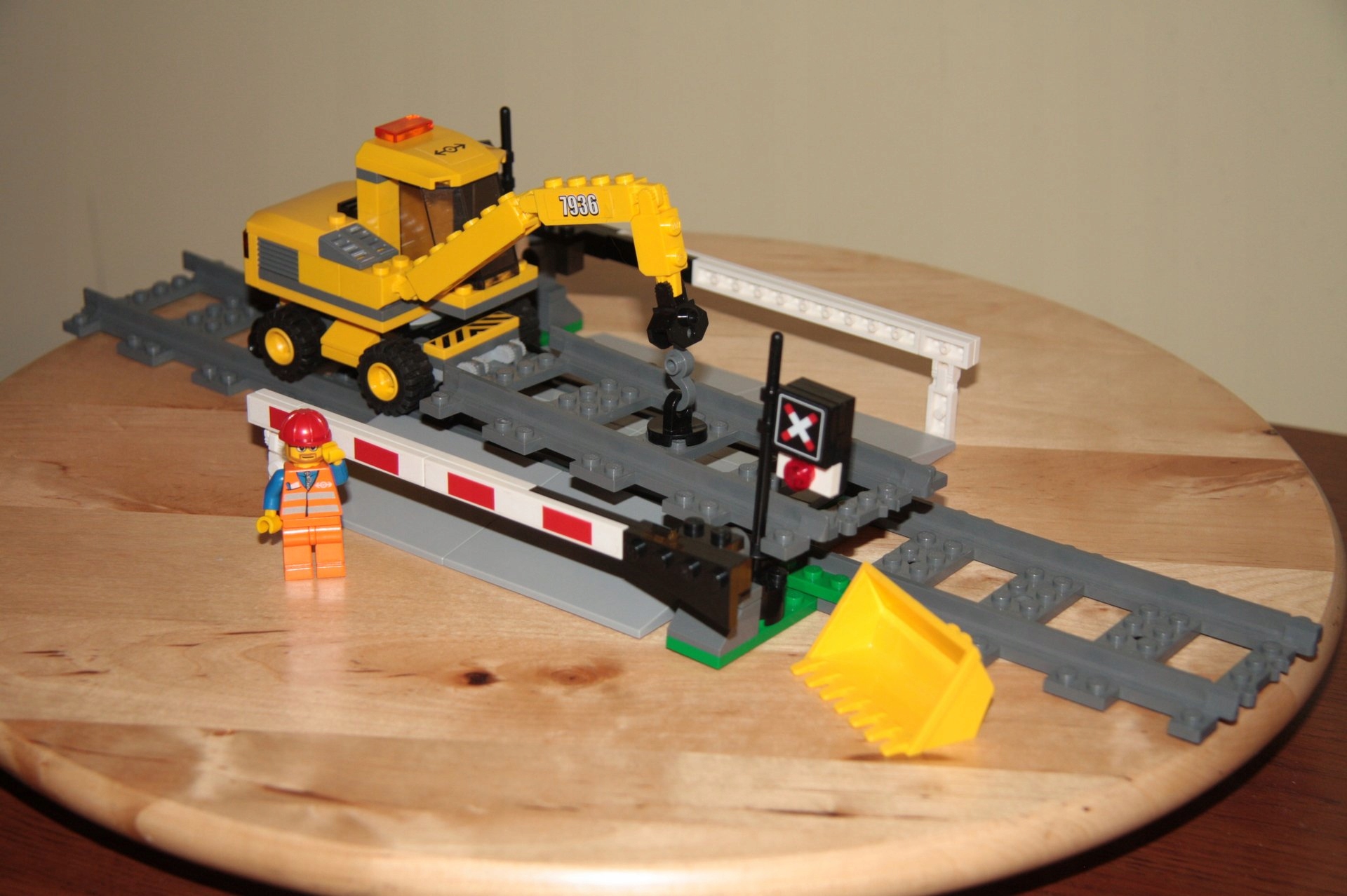 Lego City 7936 Przejazd kolejowy 15437997033 - Allegro.pl