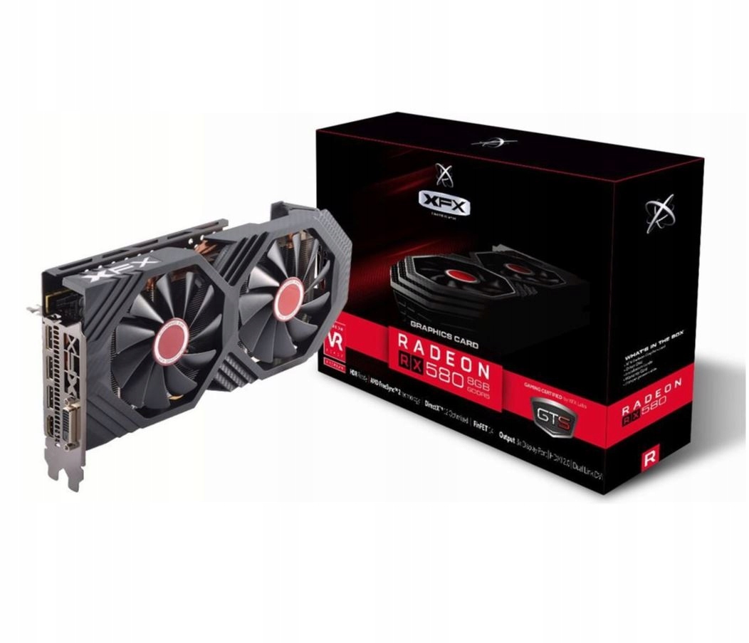 Karta graficzna XFX Radeon RX 580 GTS XXX Edition OC+ 8GB GDDR5 ...