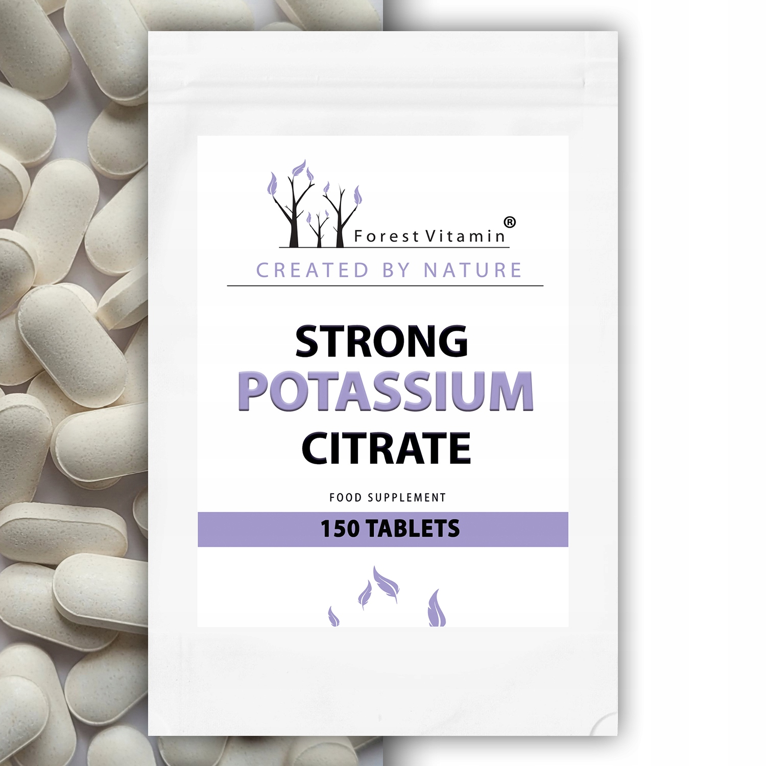 POTAS 360mg CYTRYNIAN POTASU 150 Tabletek MOCNY POTASSIUM ...