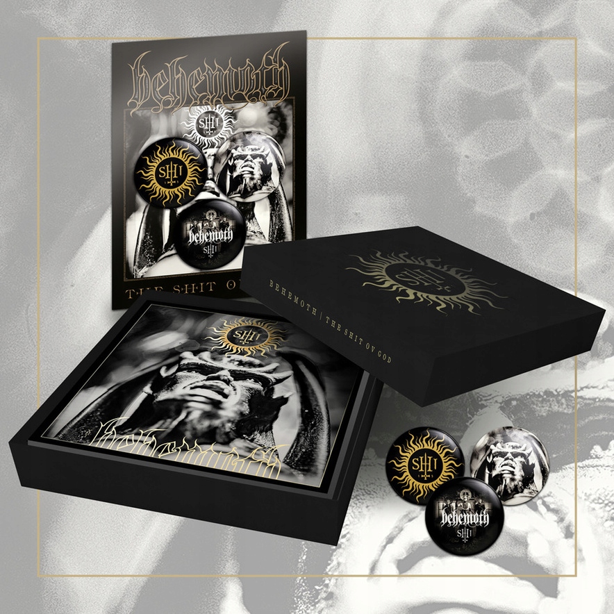 Behemoth "The Shit Ov God BOX CLAMSHELL" 17186093224 - Sklepy, Opinie, Ceny w Allegro
