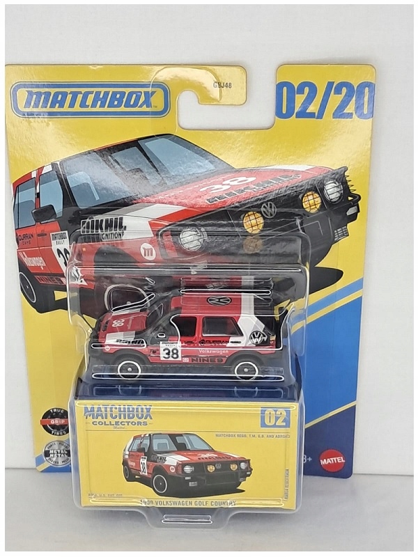 Matchbox 1:64 MB Collectors - Volkswagen Golf Country 1990 red • Opinie ...