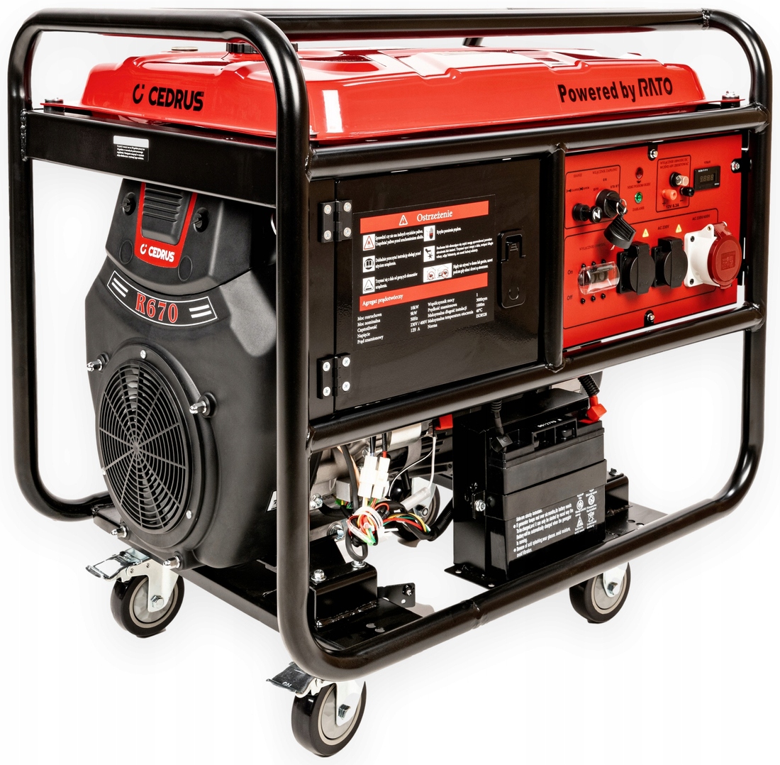 Agregat prądotwórczy Cedrus Silnik Rato 22 KM 670 cm3 (5903228180101 ...