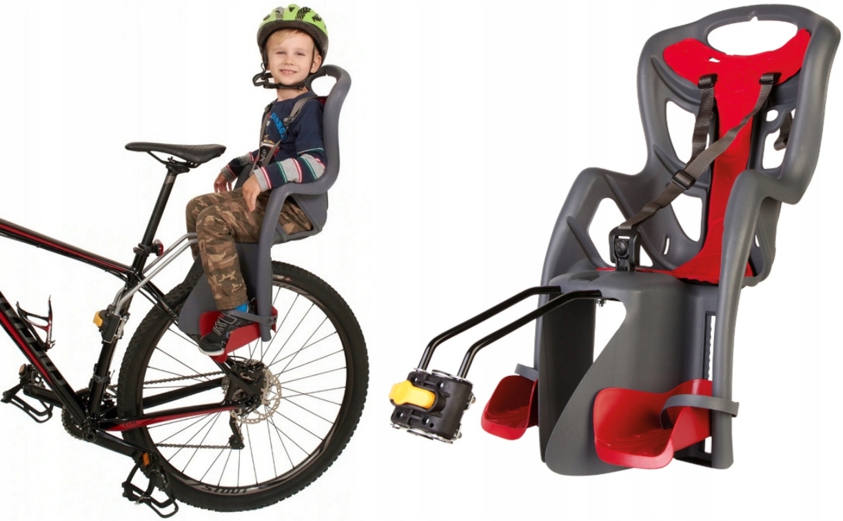 BELLELLI PEPE FOTELIK ROWEROWY MONTOWANY NA RAMĘ BEZPIECZNY - 8020092825611 - 15197092617 - Allegro