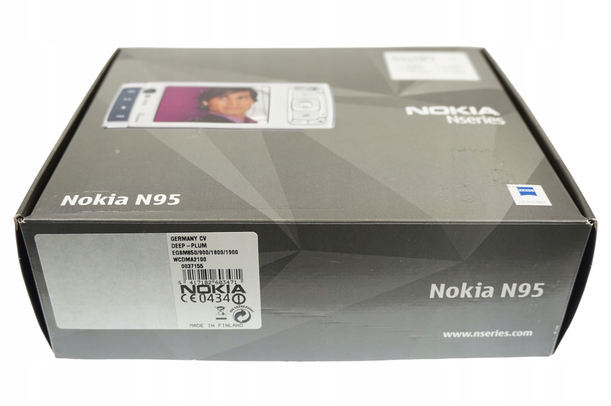 100% NOWA ORYGINALNA NOKIA N95-1 RM-159 DEEP PLUM RARYTAS - Sklep ...