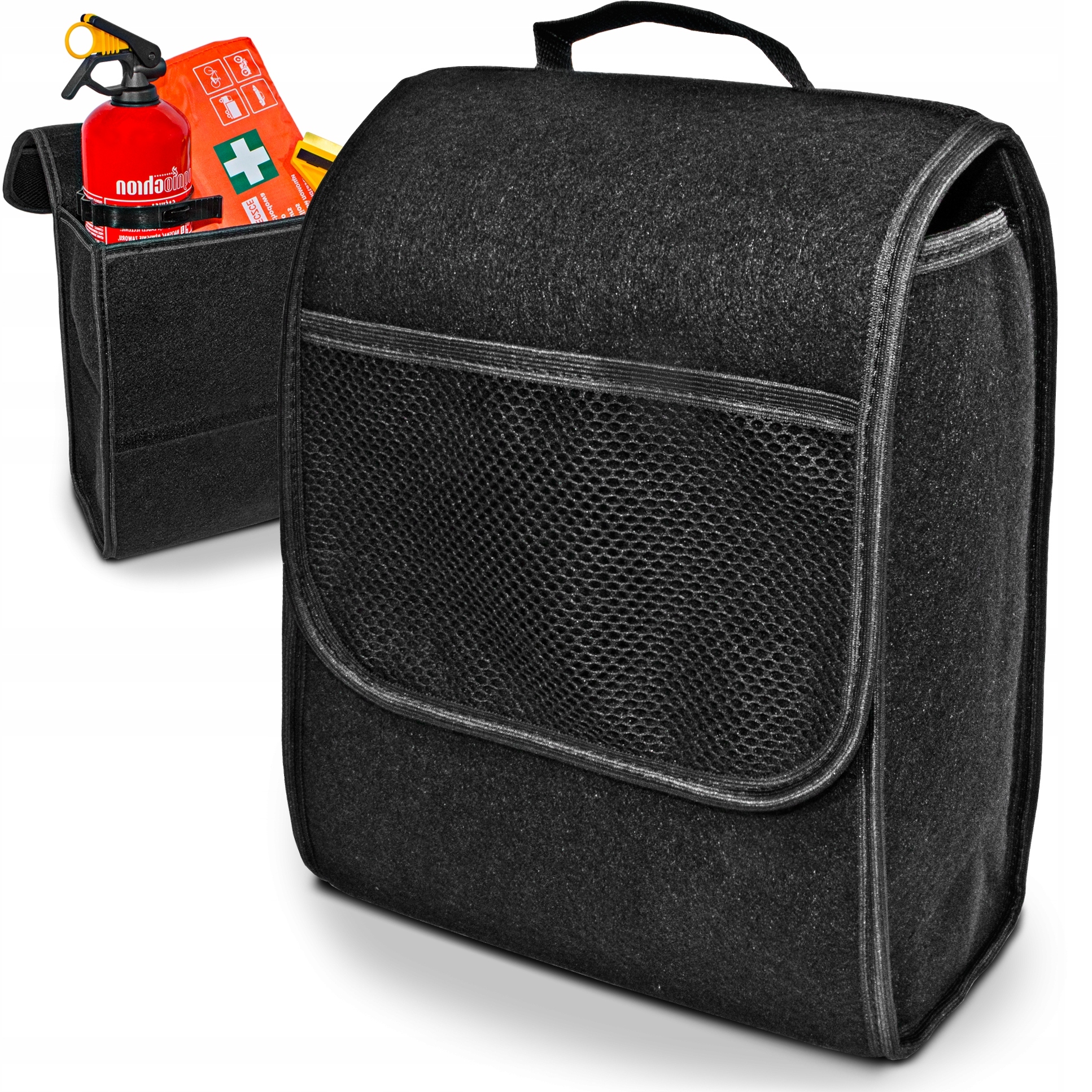 CZARNA TORBA DO BAGAŻNIKA ORGANIZER KUFEREK 5907610200316 za 25.00PLN z ...