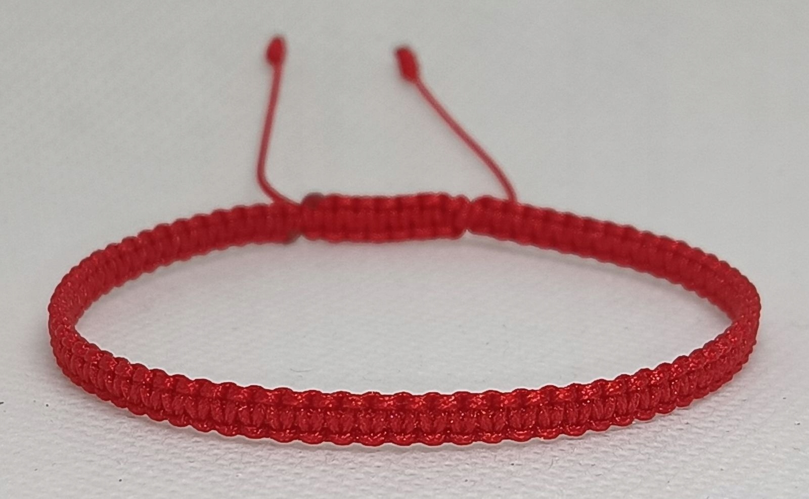 BRANSOLETKA SZCZĘŚCIA MAKRAMA CELEBRYTKA KABAŁA CZERWONA NITKA ...