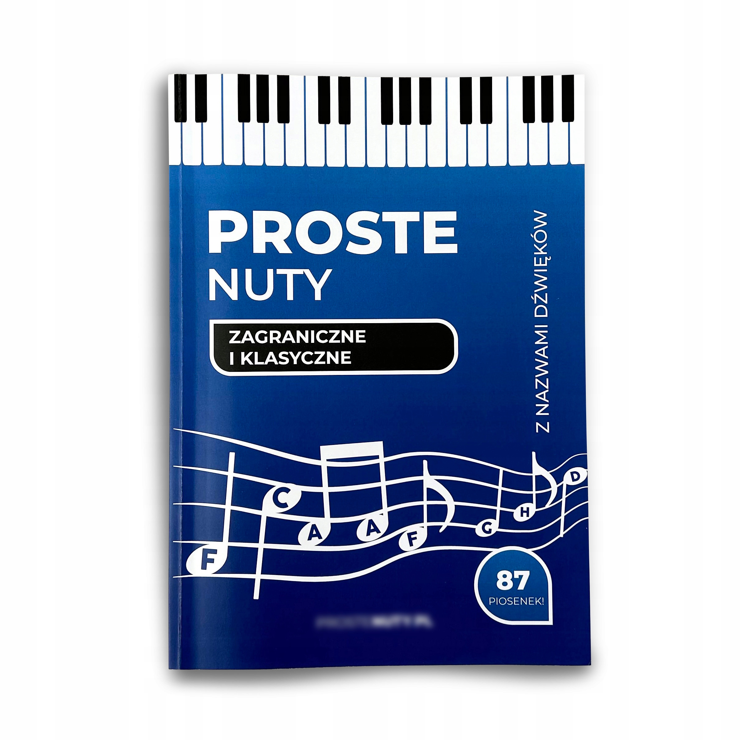 PROSTE NUTY NA PIANINO, KEYBOARD, FORTEPIAN ZAGRANICZNE I KLASYCZNE ...