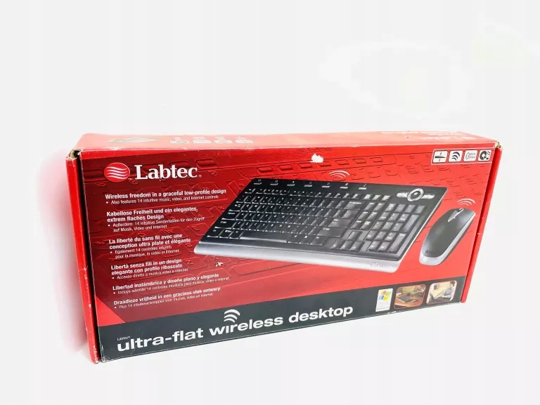 Klawiatura z Zestawu Labtec w Bezprzewodowe zestawy klawiatura i mysz - Allegro.pl