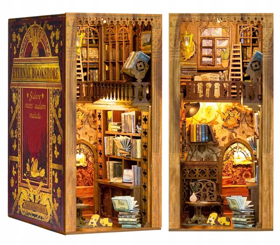 Mini Book Nook - Niska cena na Allegro