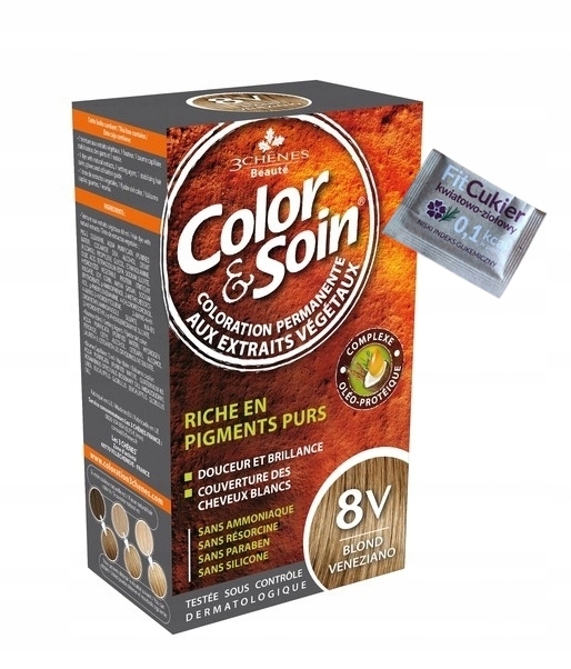 COLOR&SOIN 8V BLOND WENECJAŃSKI trwała farba (3525722012515) • Cena ...