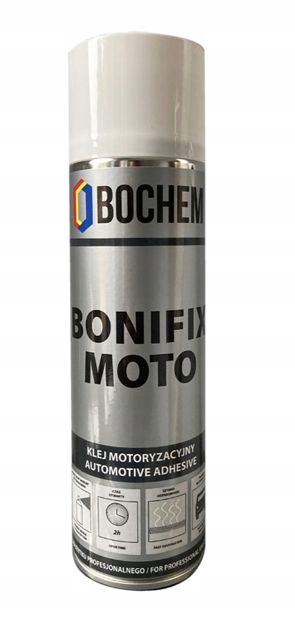 Klej BOCHEM BONIFIX MOTO SPRAY do Tapicerki Podsufitki 5907527074482 za ...