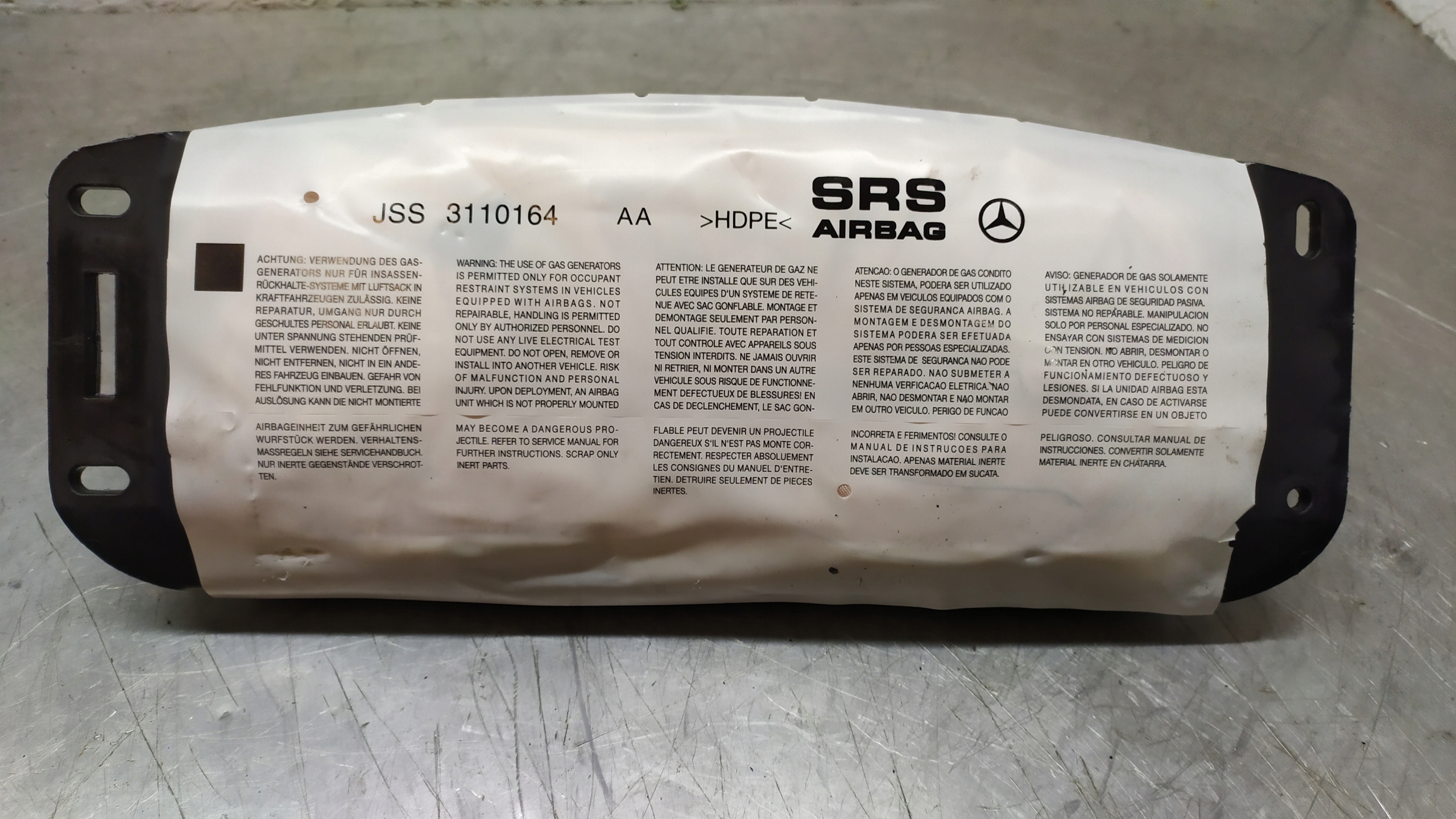 204 Pasażer w Poduszki powietrzne airbag - Allegro.pl