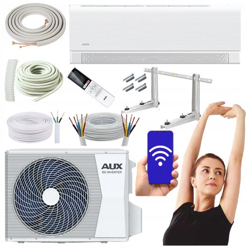 Klimatyzator AUX C-Smart White Seria CAA / CA 7,3 kW • Cena, Opinie 17615703481 • Allegro