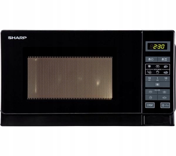 CZARNA Kuchenka mikrofalowa Sharp R242BKW 800W 20L - Sklep, Opinie ...