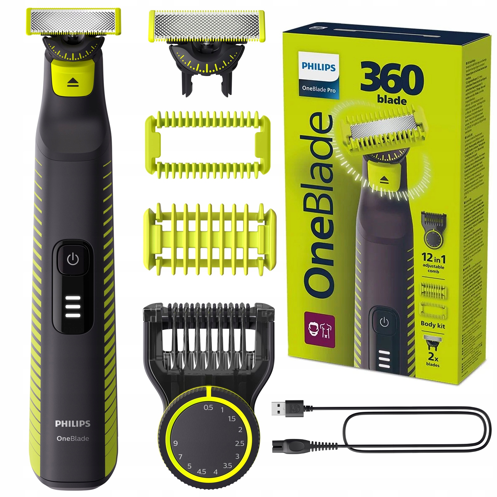 Holicí Strojek Philips OneBlade Pro 360 QP6507/23 na vousy za 1267 ...