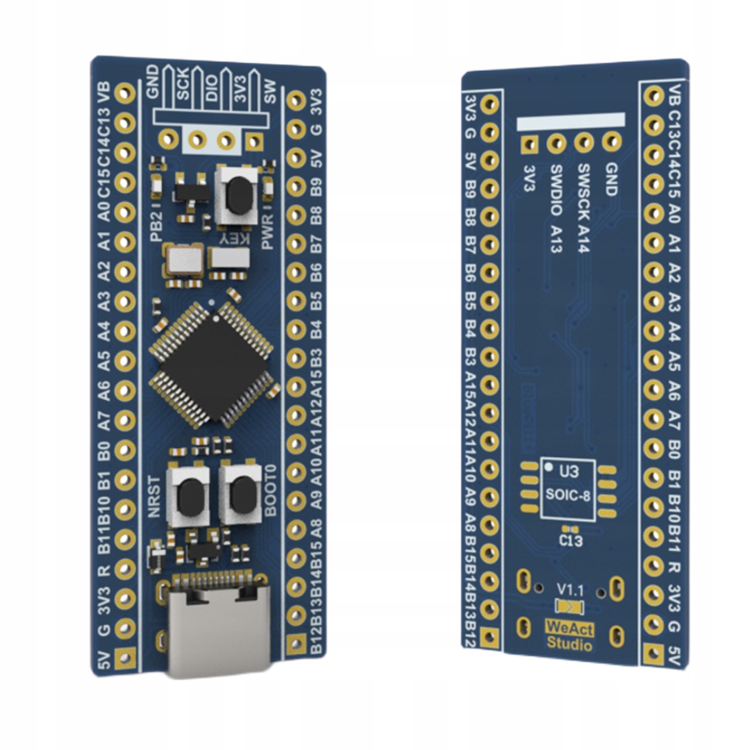 WeAct Studio Bluepill Plus ARM STM32F103C8T6 - porównaj ceny - Allegro.pl