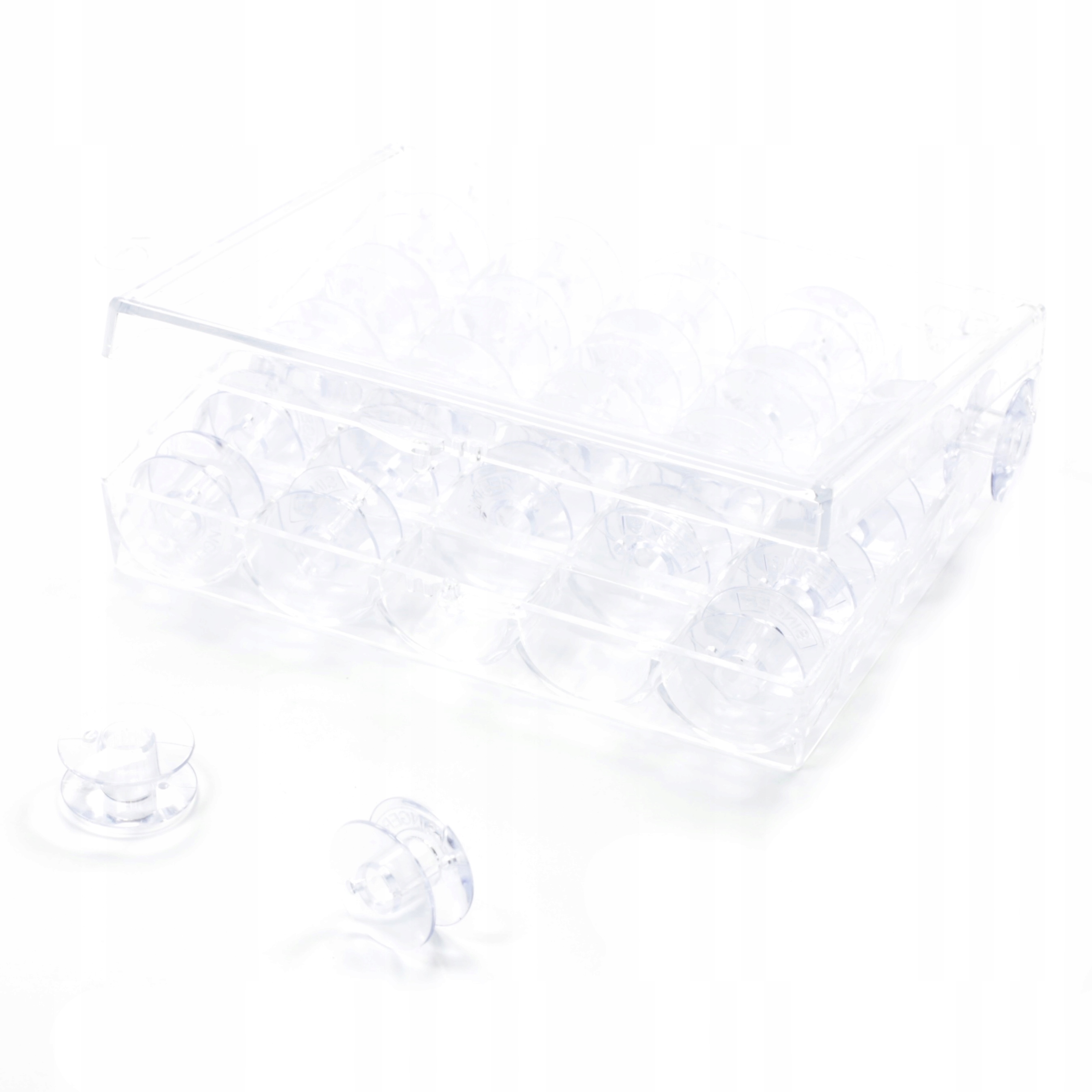 Szervező doboz + 25 db orsó varrógéphez SINGER, • Ár, Vélemények - Allegro