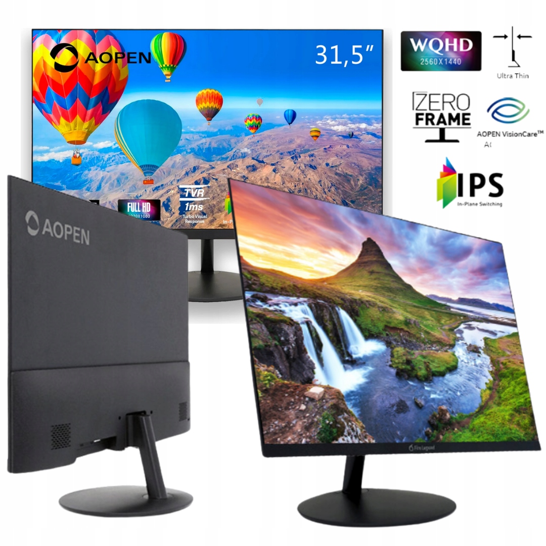 ACER Aopen LCD MONITOR 32SA2Q - Sklep, Opinie, Cena w Allegro