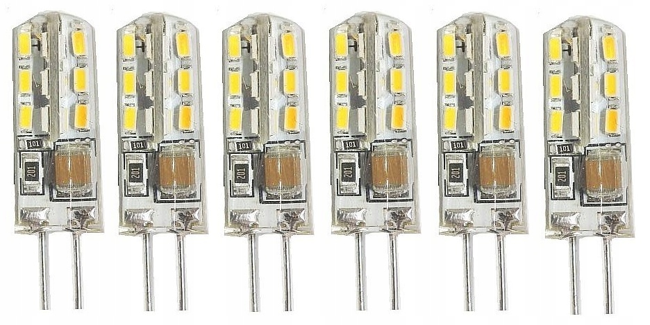 ŻARÓWKA LED G4 3W 230V silikon 24led (5904151282665) • Cena, Opinie ...