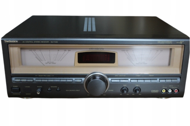 SA-TX30 Technics AV Control Stereo Receiver Amplituner + pilot f1 - Sklep, Opinie, Cena w Allegro