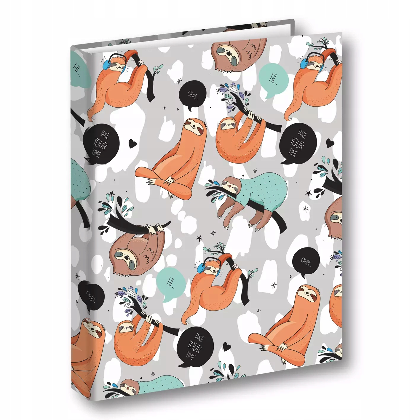 PENMATE A4-es Méretű Irattartó/Gyűjtő Mappa – Lusta Panda Mintával ...