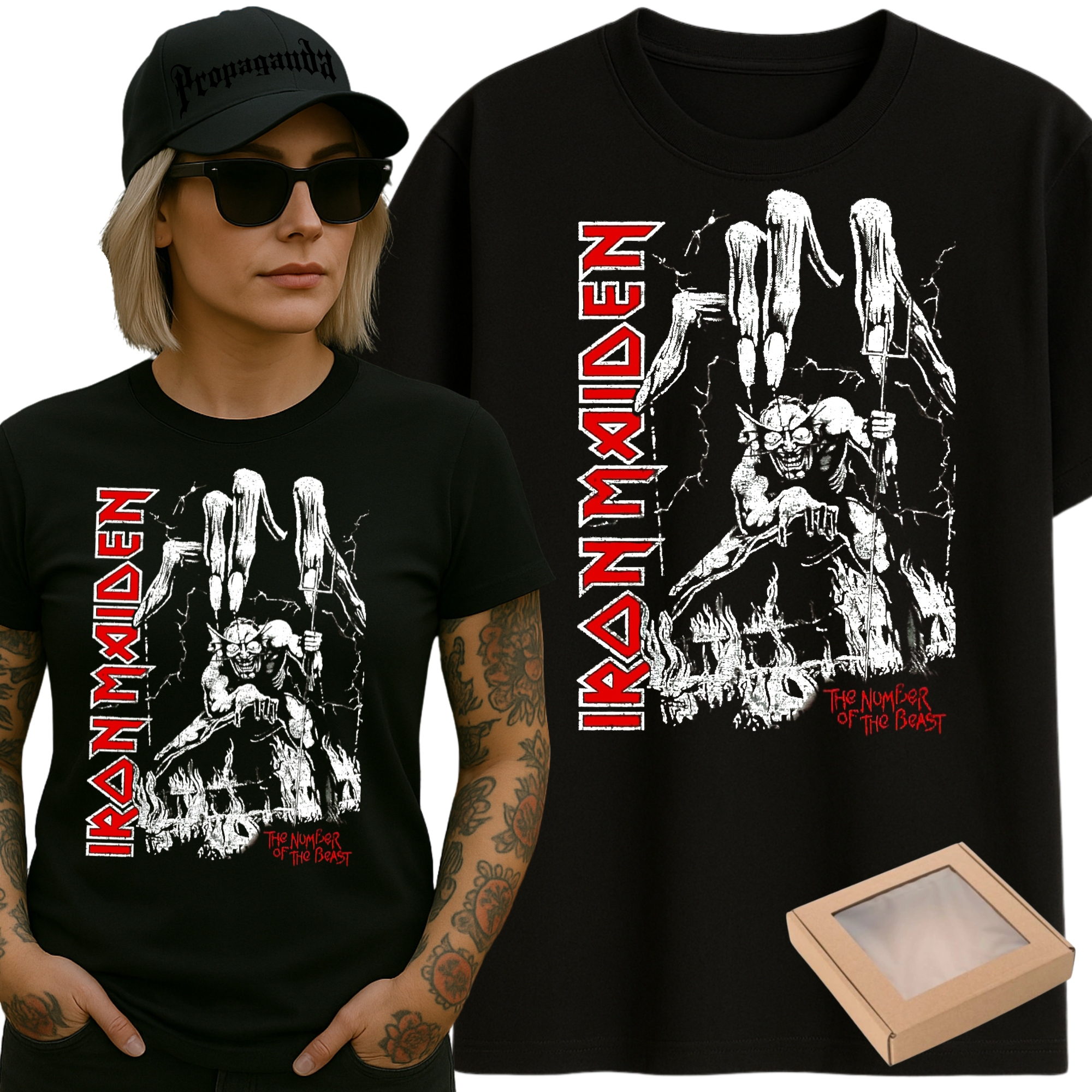 T-SHIRT NŐI PÓLÓ IRON MAIDEN RUN FOR YOUR LIVES KONCERT AJÁNDÉK XXL za ...