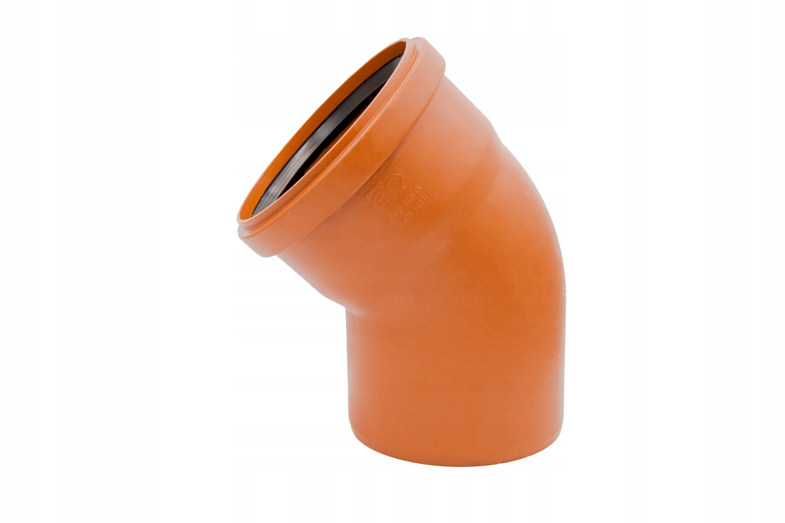 Kolano kanalizacyjne KZ PP 110/45 PP zewn. • Cena, Opinie • Rury i ...