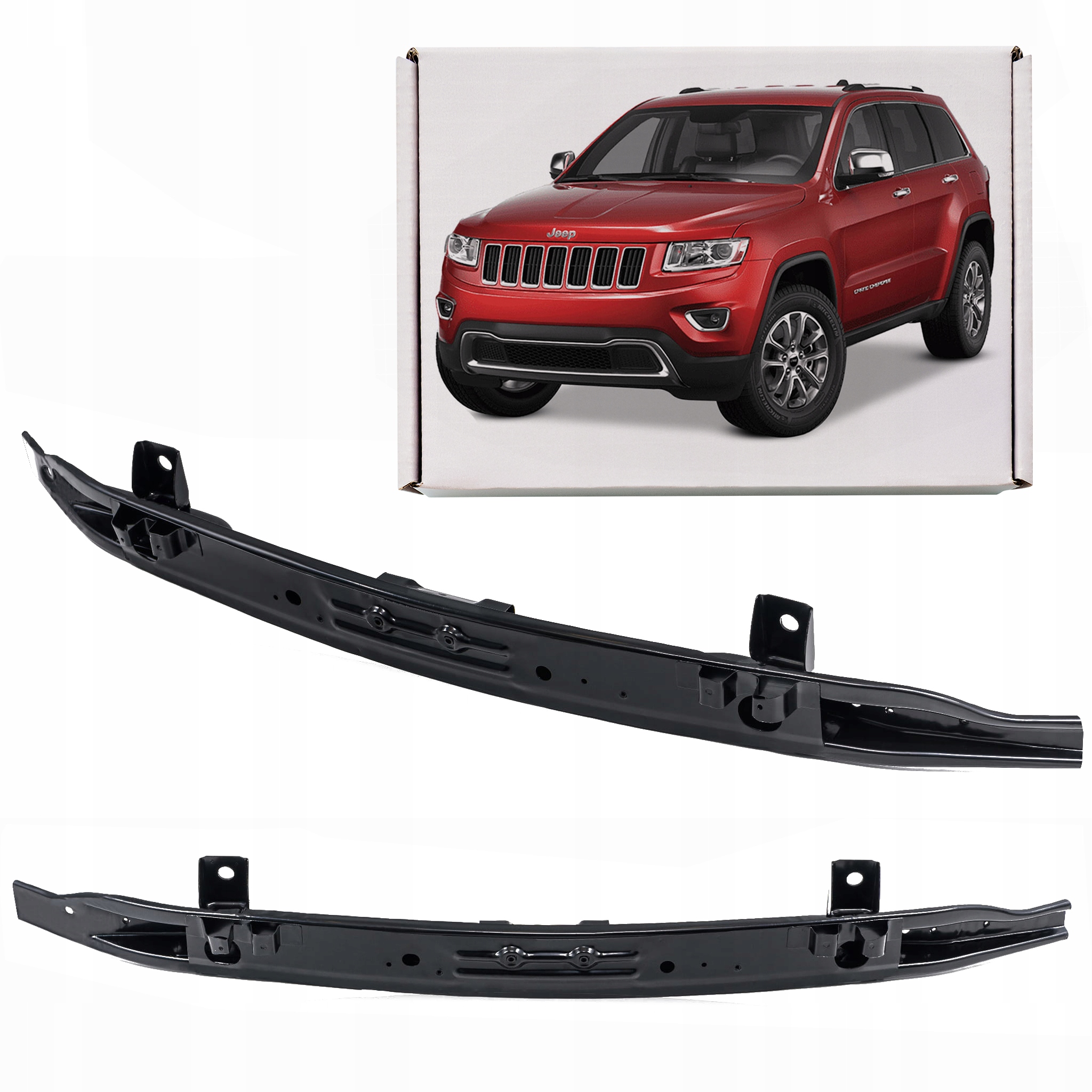 JEEP GRAND CHEROKEE IV 10-21 BELKA ZDERZAKA PRZEDNIEGO POD RADAR ...