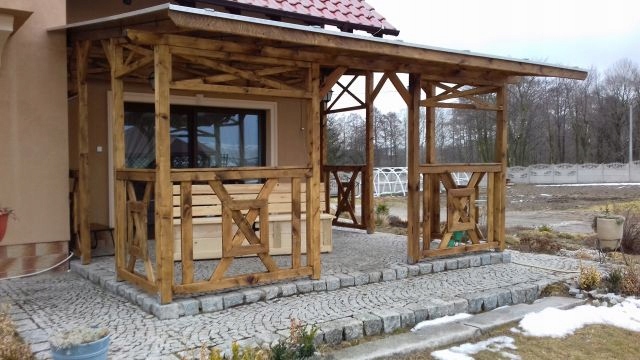 Zadaszenie Tarasu 4x6 - Niska cena na Allegro.pl