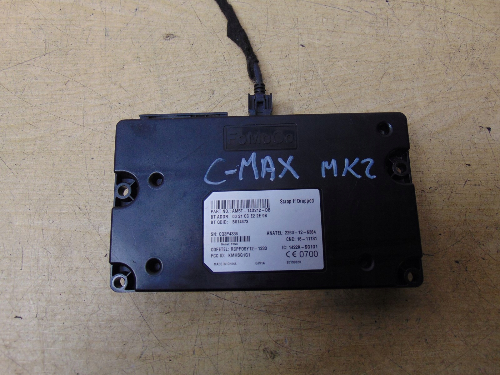 MODUŁ BLUETOOTH FORD FOCUS MK3 AM5T-14D212-DB za 100.00PLN z SZCZAWIN ...