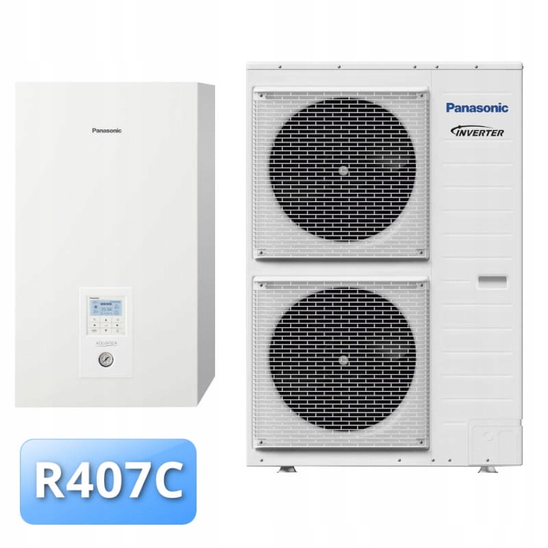 Pompa ciepła Panasonic Split HT 9 kW 1-fazowa KIT-WHF09F3E5 za 14500 ...