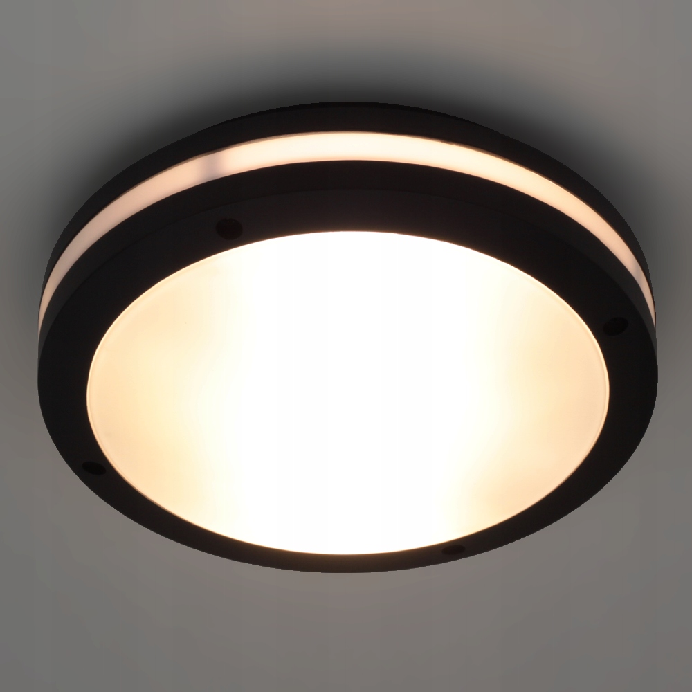PLAFON LAMPA LED ZEWNĘTRZNA SUFITOWA IP54 2XE27 (5903076616340) • Cena ...