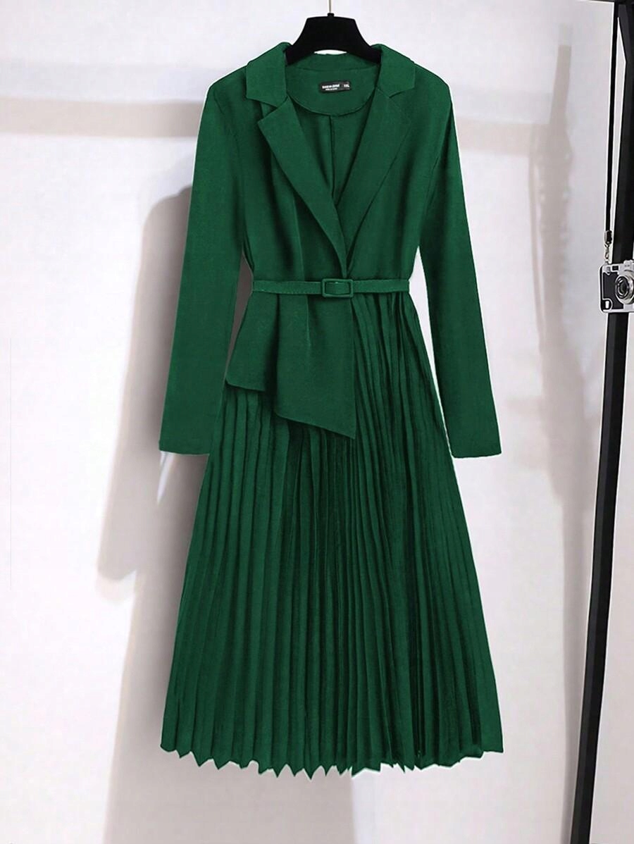 SHEIN ZIELONA MIDI PLISOWANA SUKIENKA JH8 LT7__48 • Cena, Opinie • Sukienki 17465399495 • Allegro