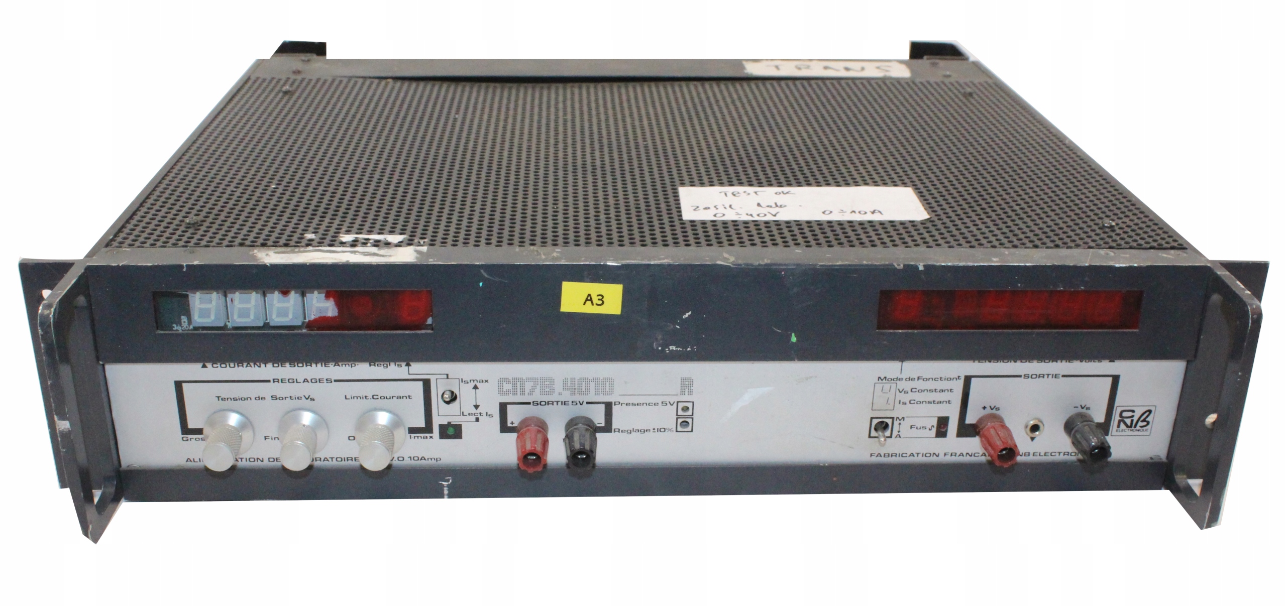 ZASILACZ LABORATORYJNY CN7B-4010 40V 10A (6934917092022) • Cena, Opinie • Wyposażenie ...