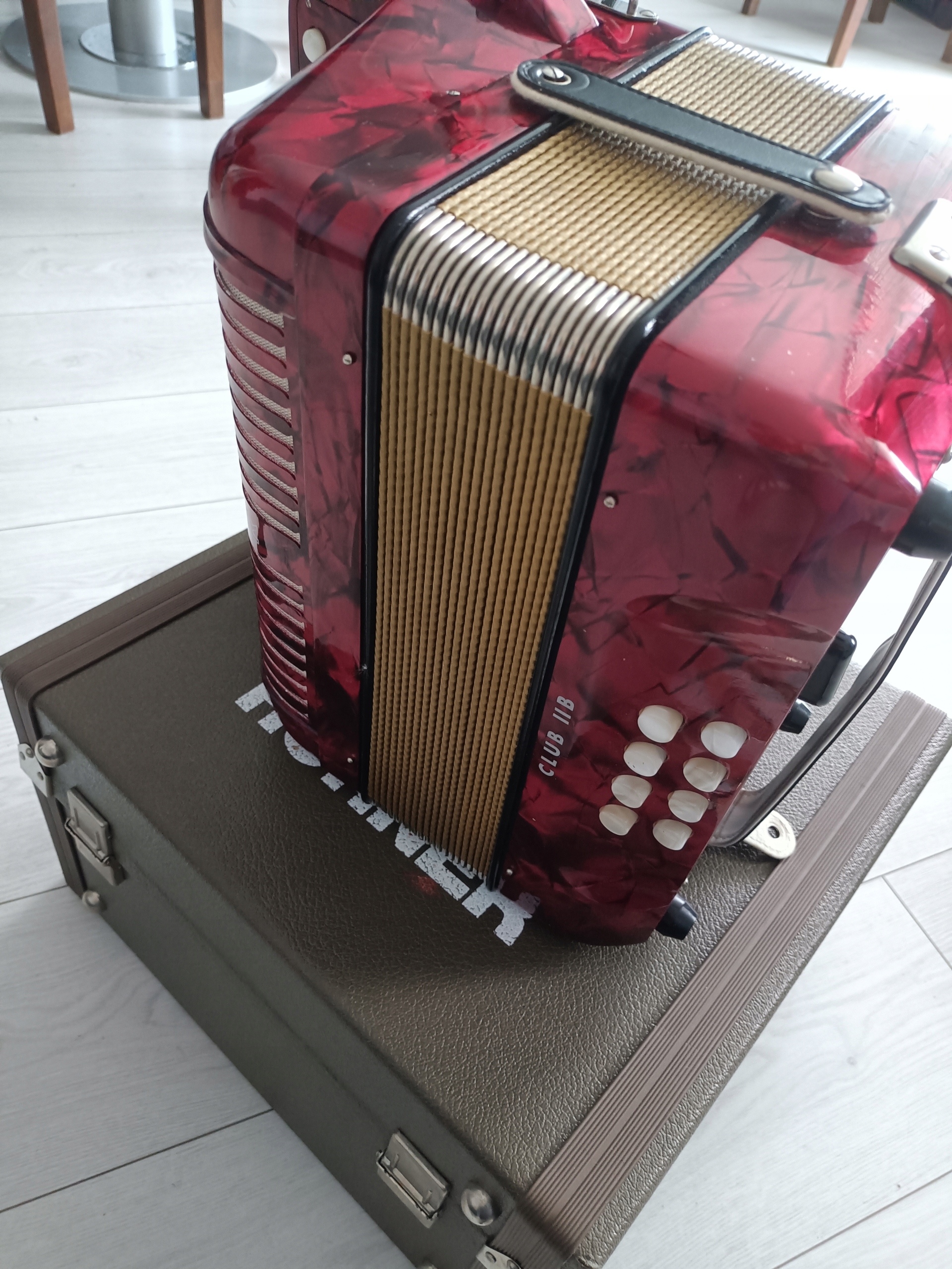 Heligonka Akordeon Hohner Club II B guzikowy DE 15369673503 - Sklepy ...