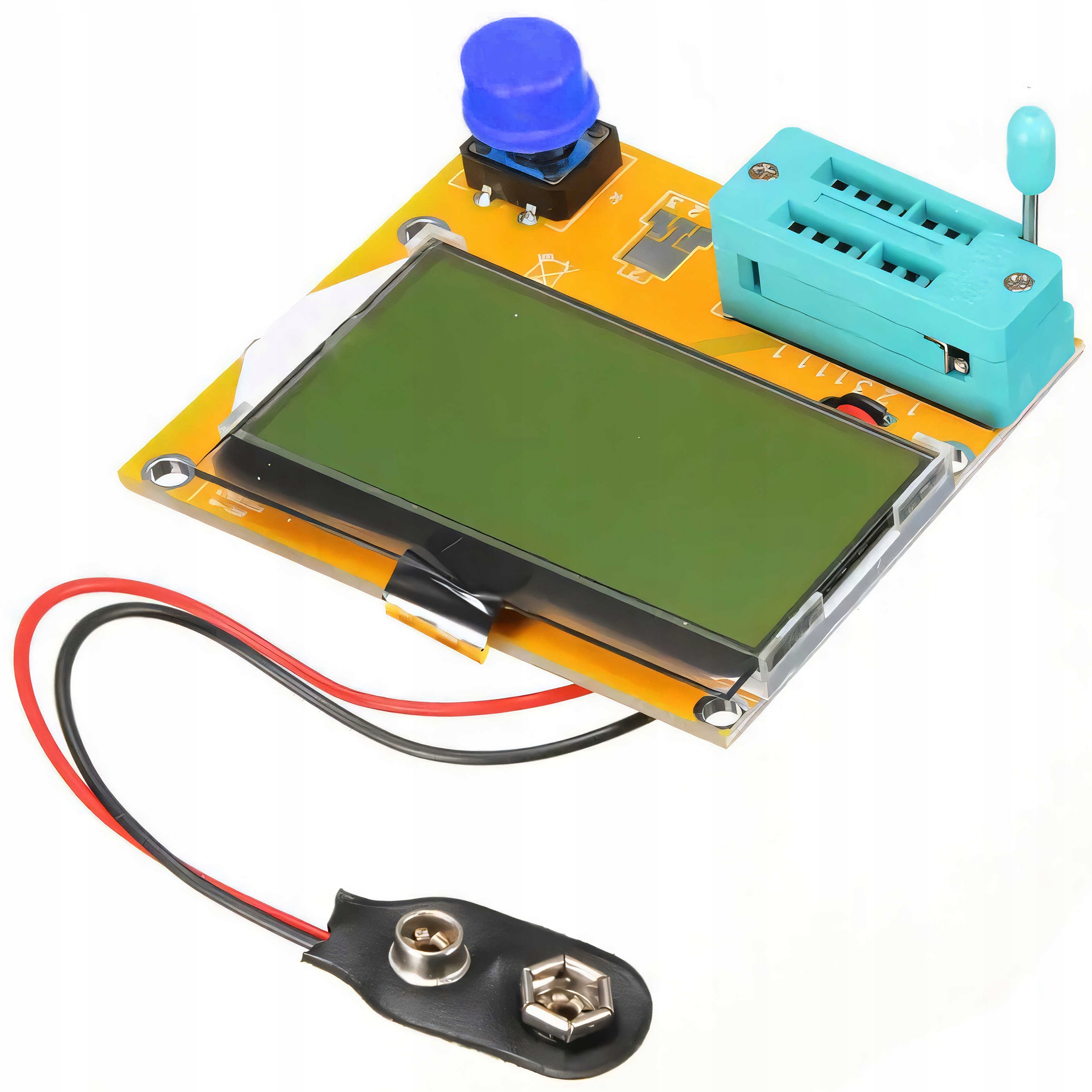 TESTER TRANZISTORŮ DIGITÁLNÍ MĚŘIČ RLC LCR-T4 KONDENZÁTORŮ NAPŘ. DIOD ...