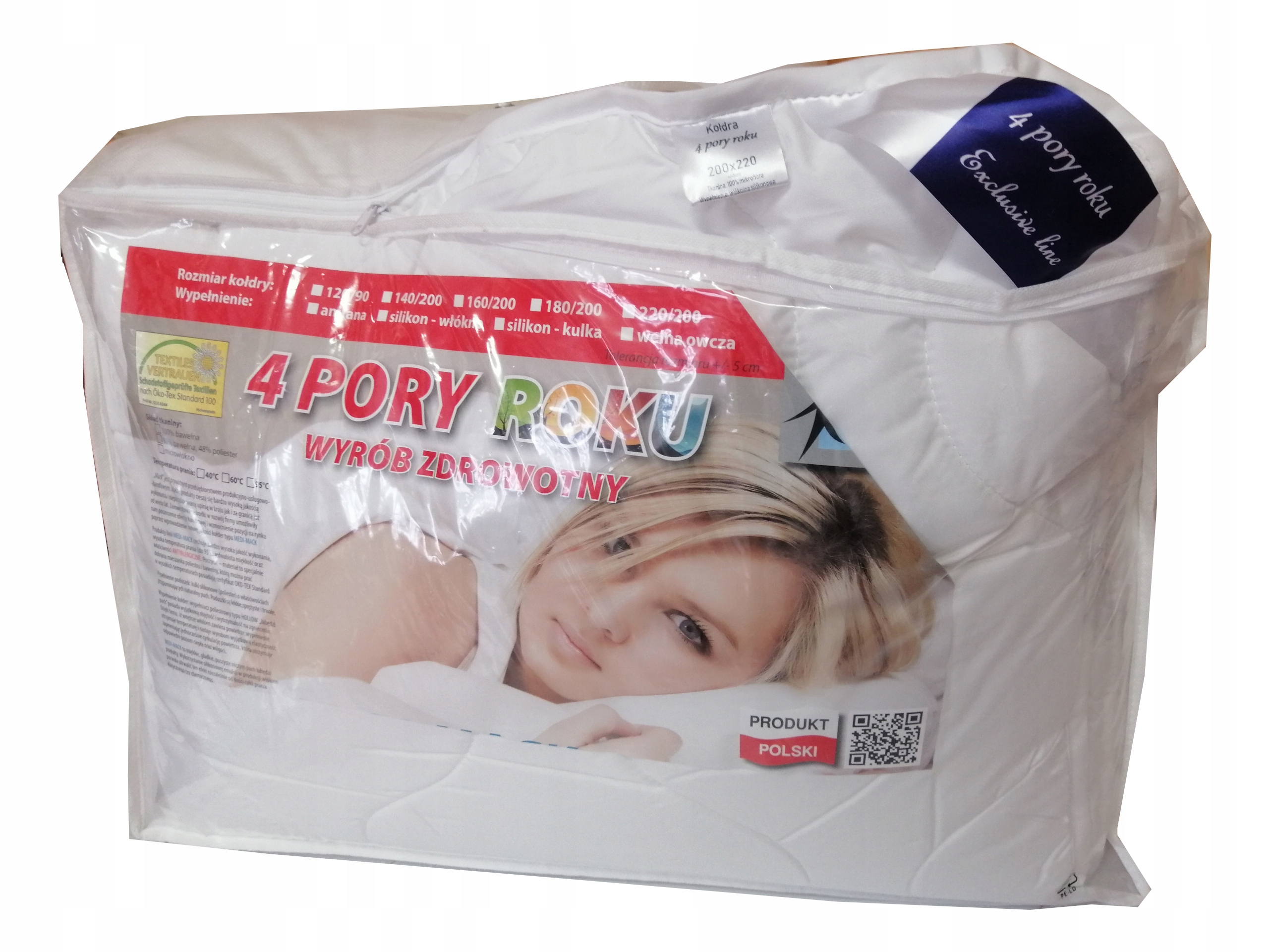 KOŁDRA 4 PORY ROKU ZIMOWA + LATO 160x200 (2w1) (5906036730728) • Cena ...