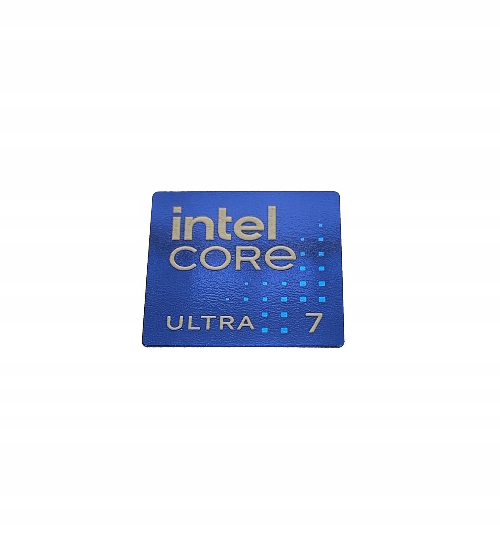 Nálepka INTEL CORE i7 ULTRA 14th. gen. 18x18mm [67], • Ceny, Recenze ...
