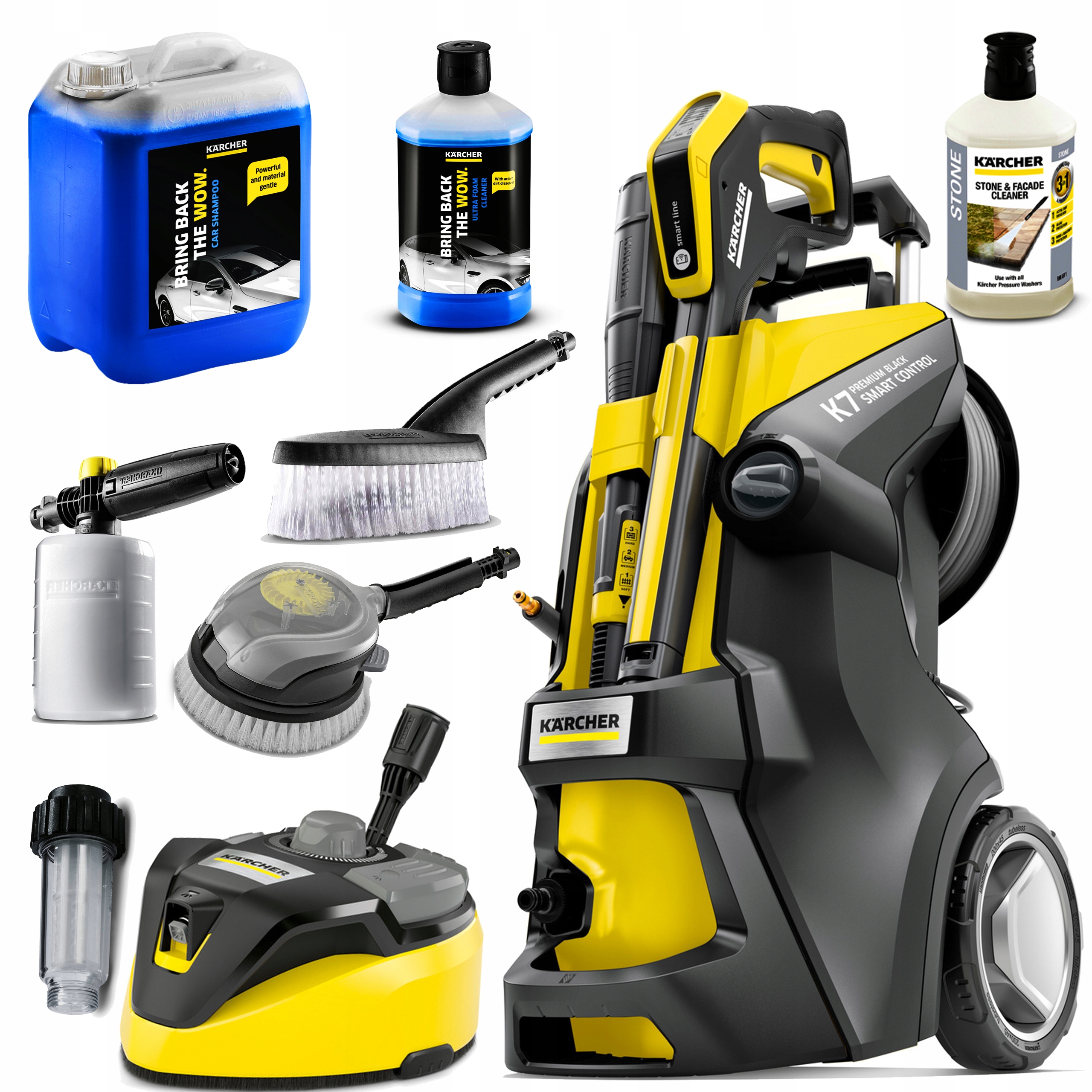 NAJMOCNIEJSZA MYJKA CIŚNIENIOWA KARCHER K7 SMART ZWIJACZ ZESTAW GIGANT 2024 (1.317-233.0) • Cena ...