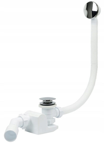 TYCNER SYFON DO WANNY WANNOWY CLIK CLAK 50 MM CHROM 1923 (5901095519239 ...